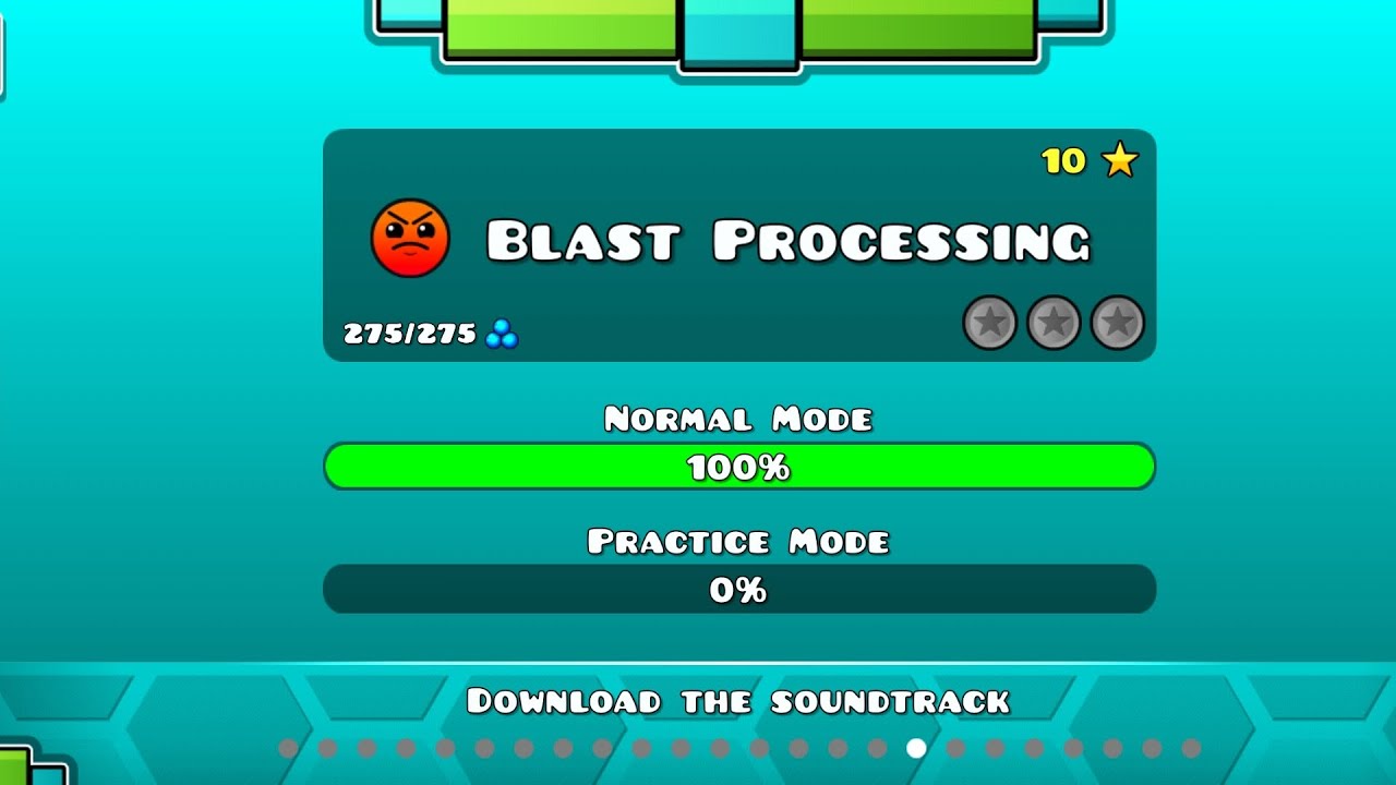 Geometry Dash - Blast Processing - YouTube