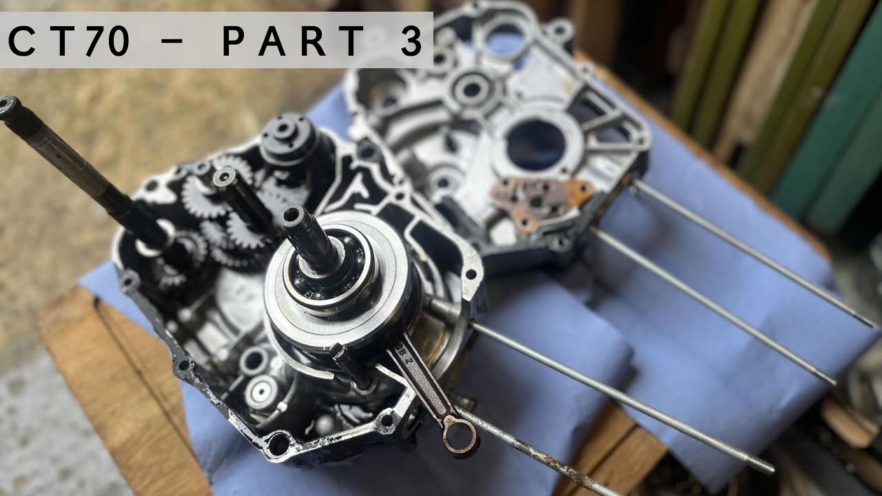 What's inside a 1969 Honda 70cc Engine? - YouTube