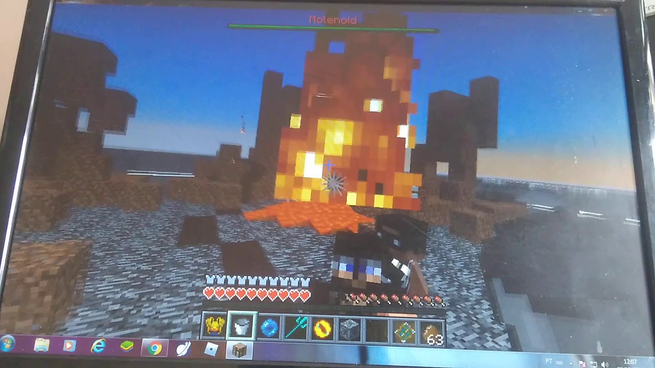 Magic Clover Boss Chalenger - Boss Molenoid ( Mod Orespawn ) - YouTube