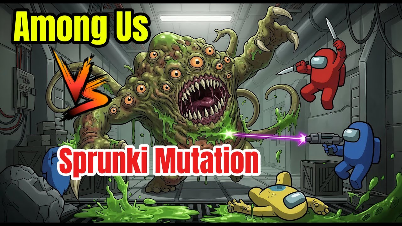 Among Us vs Sprunki Mutation|AMONG US FUNNY ANIMATION - YouTube