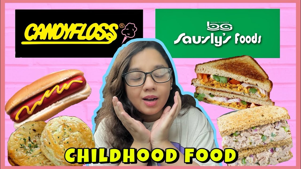 Trying My INSTAGRAM Followers Childhood Foods | Sausly's & Candy Floss ...