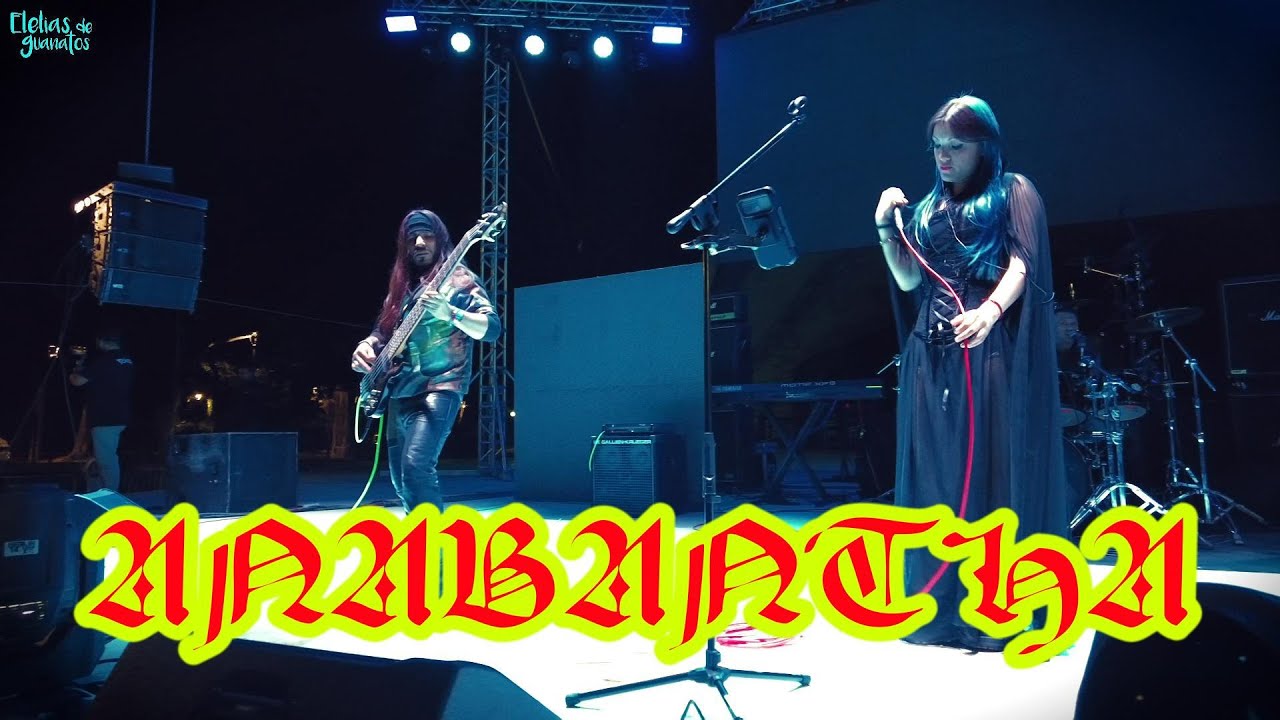 ANABANTHA iniciando el Concierto en el Parque Agua Azul !!! - YouTube