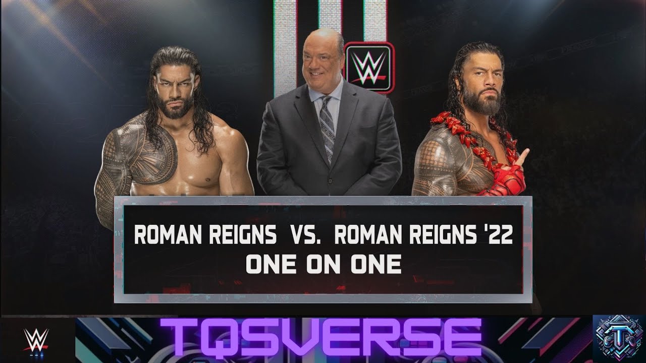ROMAN REIGNS VS ROMAN REIGNS. WWE 2K25. TQS - YouTube