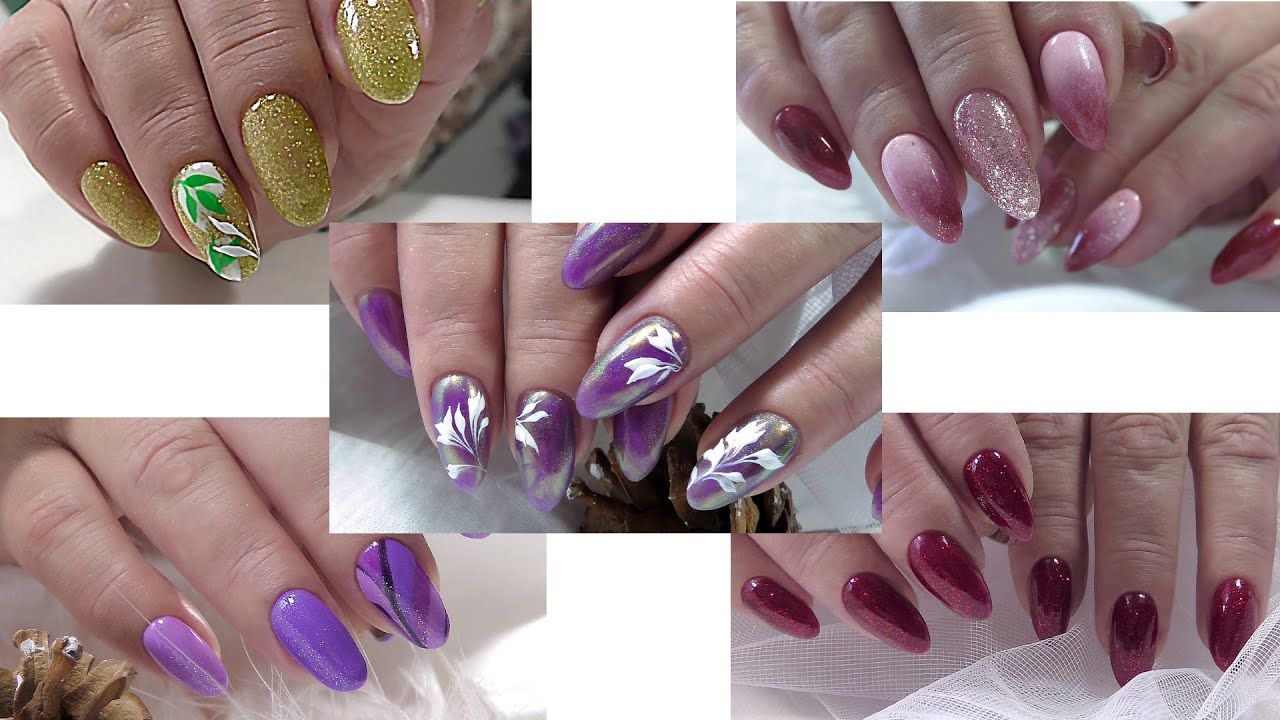 Multiple nail art on one client - YouTube