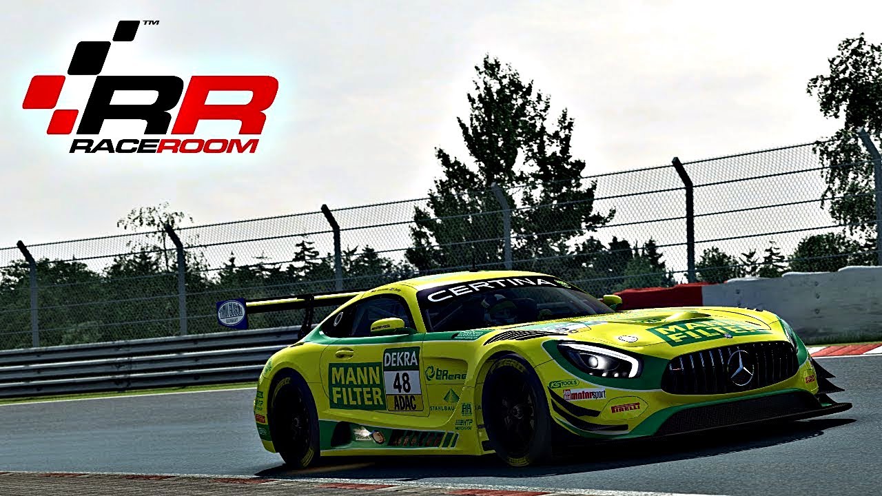 RaceRoom / MERCEDES AMG GT3 Nurburgring Nordschleife [4K-60fps] - YouTube