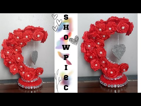 How To Make Showpiece At Home || Lovely Showpiece Craft || DIY ...