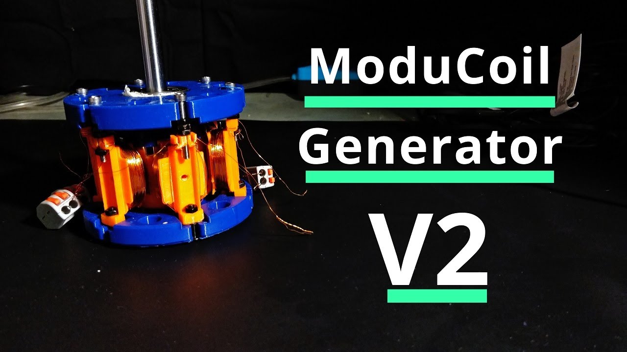 ModuCoil Generator V2 - Now with Full Modularity! - YouTube