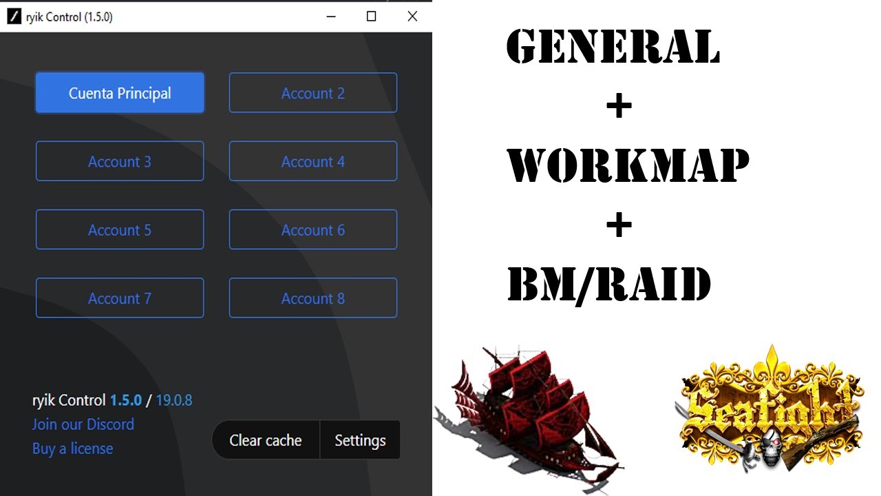 RYIK BOT - GENERAL - WORKMAP - BM/RAID - YouTube