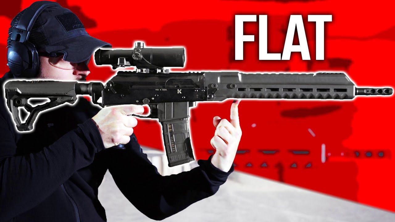 NO RECOIL rifle - the AK-107 (Kalashnikov SR-1) - YouTube
