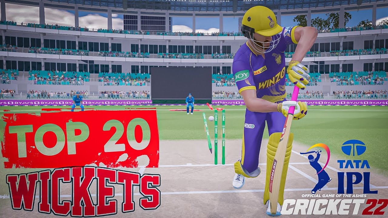 Top 20 Wickets In Tata IPL 2023 This Week - Cricket 22 PS5 - YouTube