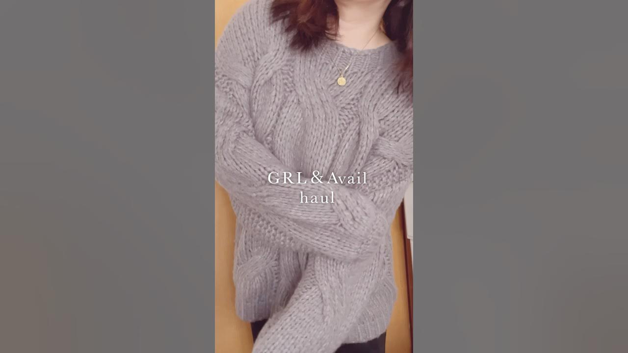 【GRL＆Avail haul】#GRL#グレイル#アベイル#購入品紹介#grl購入品 - YouTube