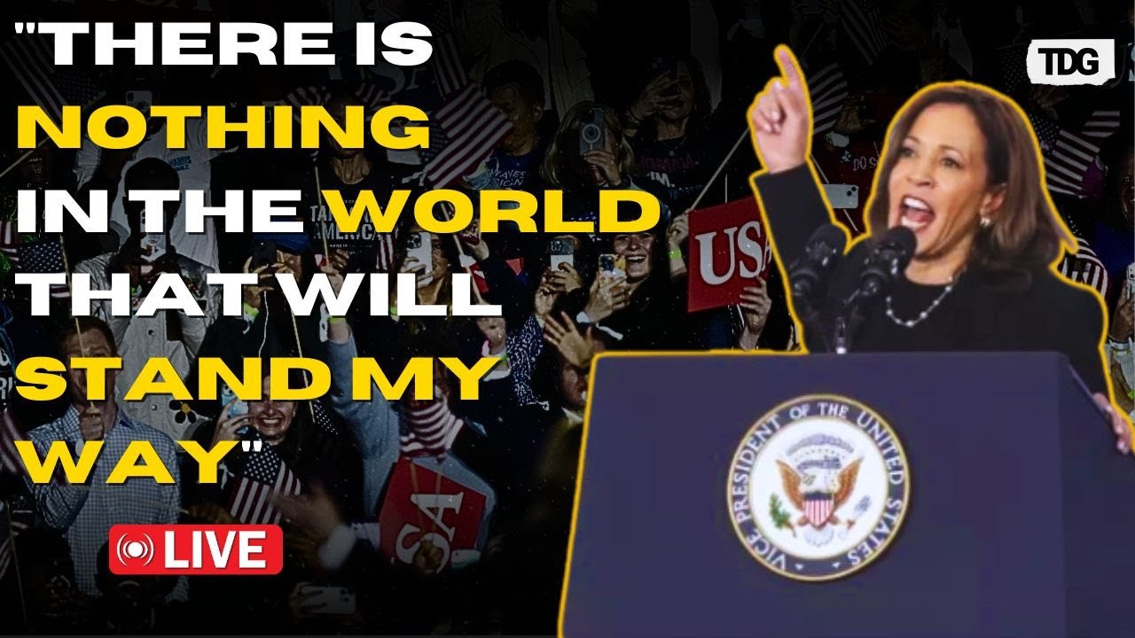 Kamala Harris Full Speech LIVE: Harris Vows to Make USA's Future ...