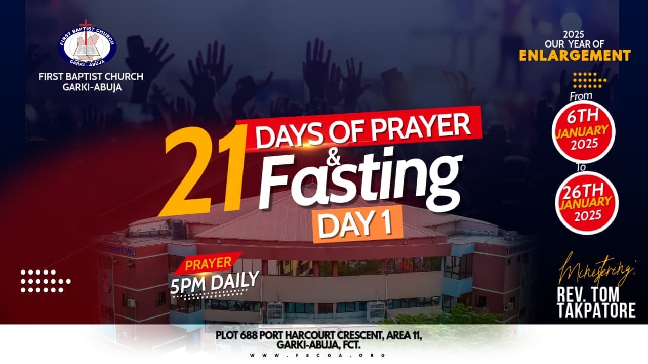 21 Days of Fasting and Prayer | Day 1 || 6th January, 2025 - YouTube