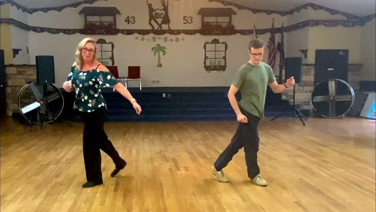 WCS Blues Footwork Pattern Terra Summers - YouTube