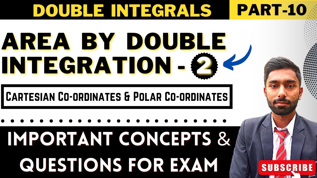 Area By Double Integration Important Questions For Exams | Detailed ...