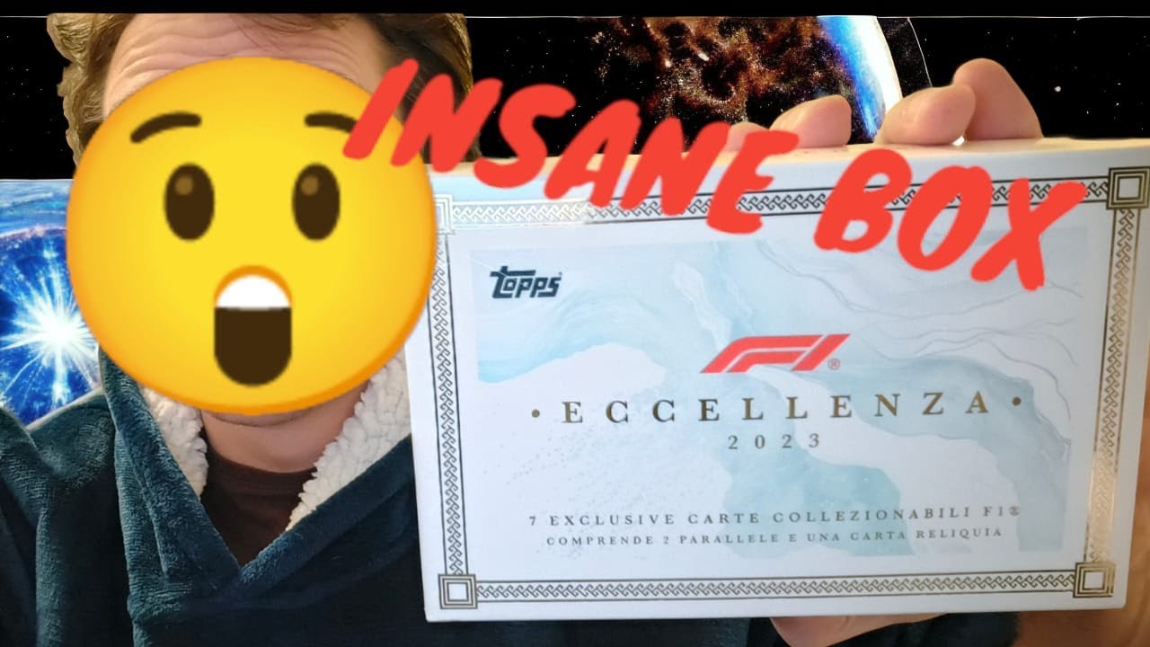INSANE BOX!!! Topps F1 ECCELLENZA 2023 Hobby! - YouTube