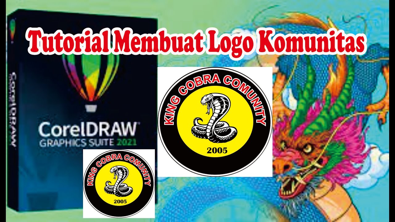 TUTORIAL MEMBUAT LOGO KOMUNITAS DENGAN COREL DRAW - YouTube