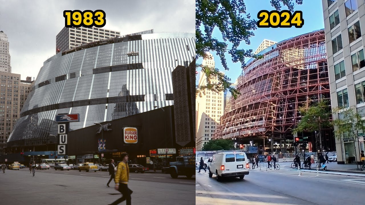 I tried to recreate historical photos of Chicago | 1962-1985 vs 2024 ...