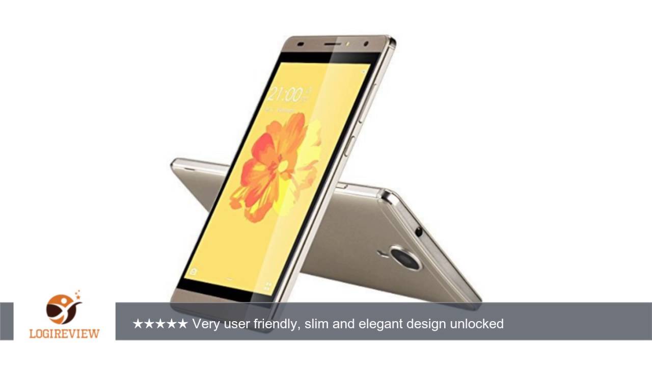 Android 5.1 Cellphone Unlocked 5.5" Android 5.1 MTK6580 Quad Core Dual ...