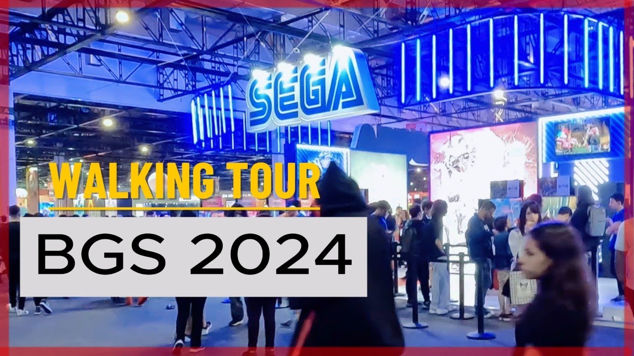 Walking Tour pela BGS - Brasil Game Show de 2024 - YouTube