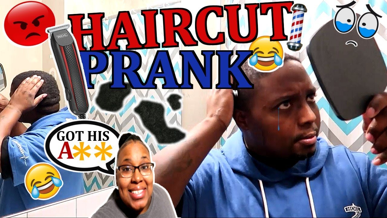 HAIRCUT PRANK - YouTube