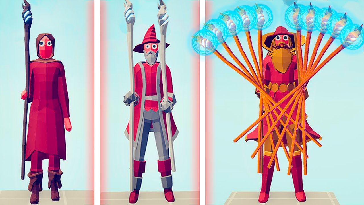 EVOLUTION OF SUPER WIZARD | TABS Totally Accurate Battle Simulator ...