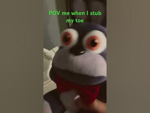 POV me when I stub my toe - YouTube