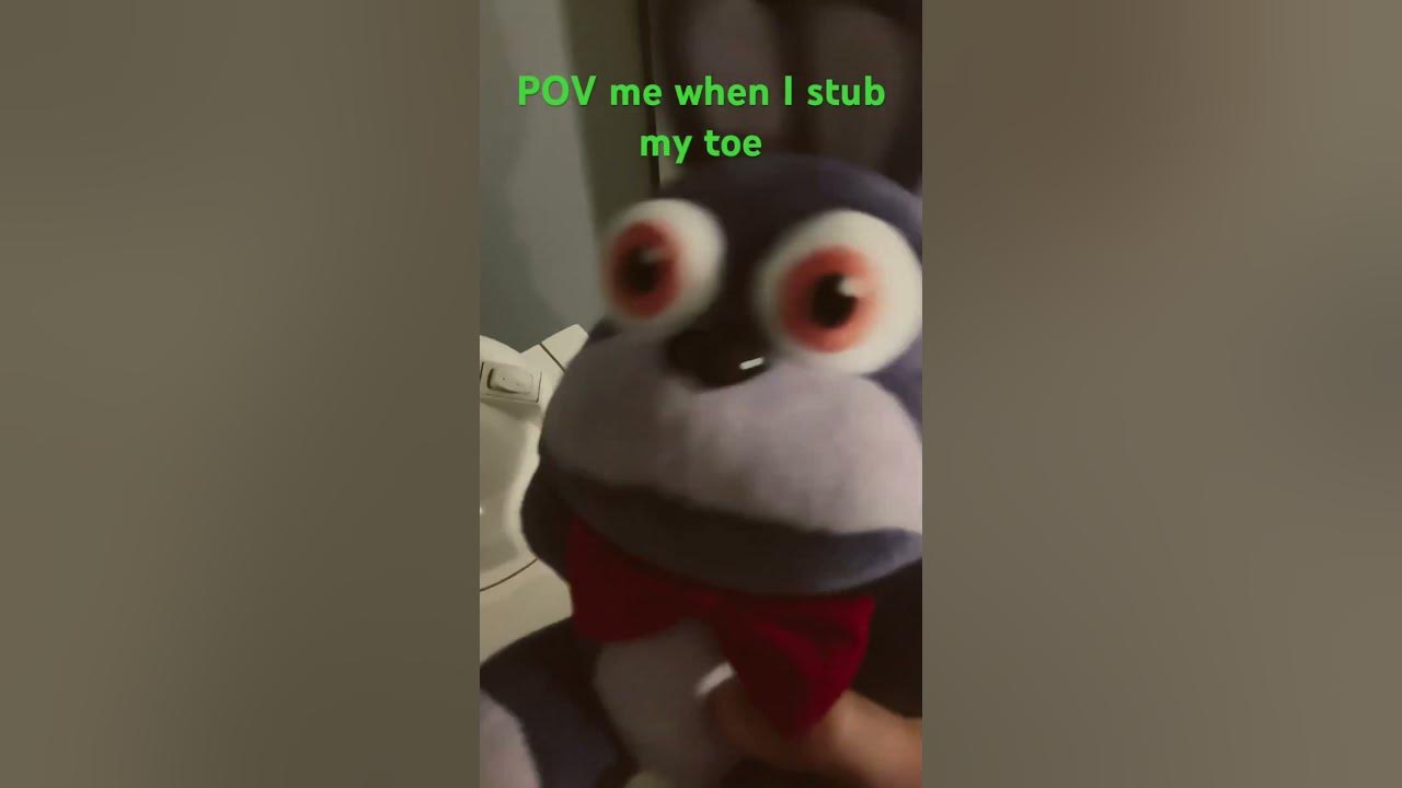 POV me when I stub my toe - YouTube