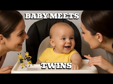 Baby Meets Twins Compilation 👶✨ | Adorable Reactions to Identical Family Members