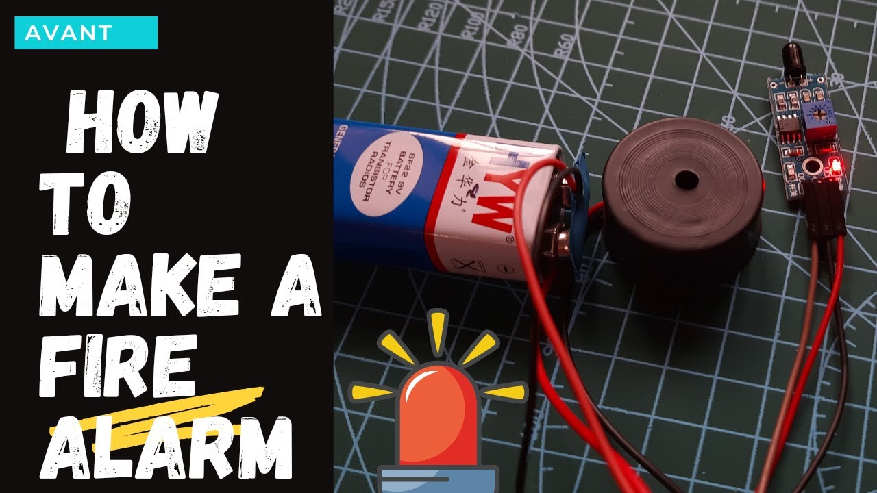 How to make Fire Detector Alarm at home || Very Simple || DIY - YouTube