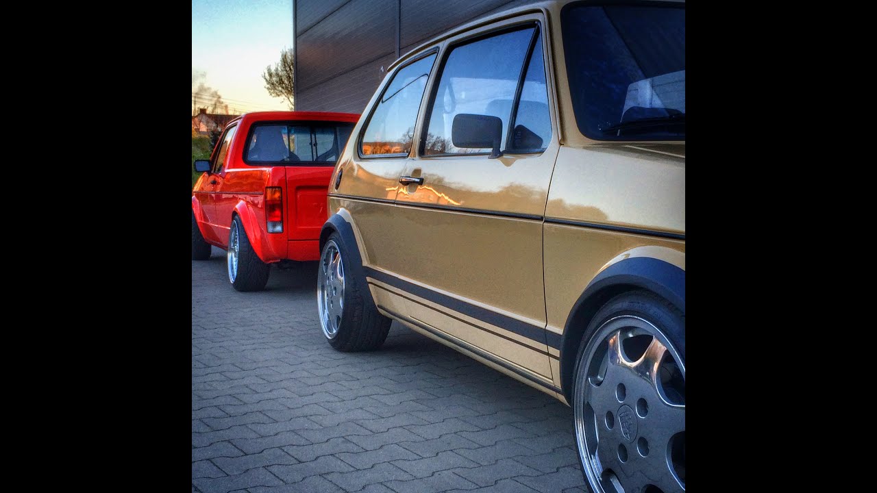 VW GOLF MK1 VR5 2.3 V5 - YouTube