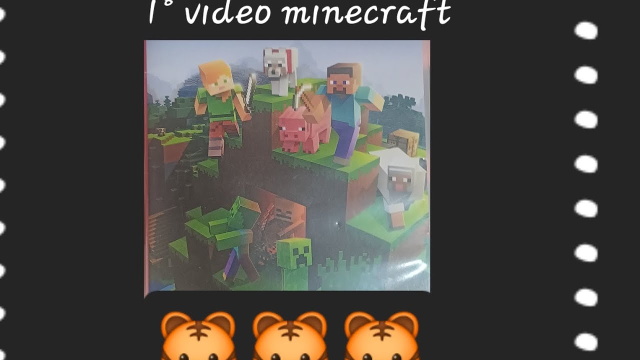 1 VIDEO MINECRAFT (seconda parte)YOUTUBE ITA 🐯🐯🐯🐯🐯🐯 - YouTube