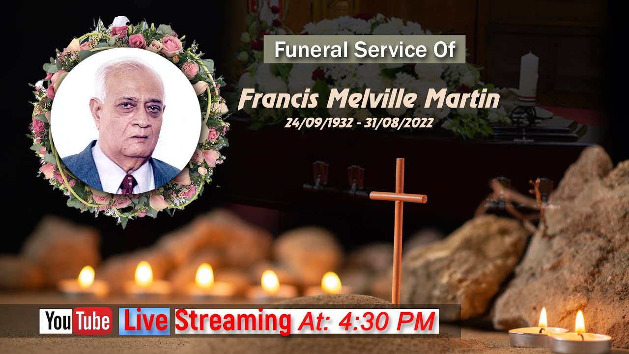 Celebrating The Life Of "Francis Melville Martin" - YouTube