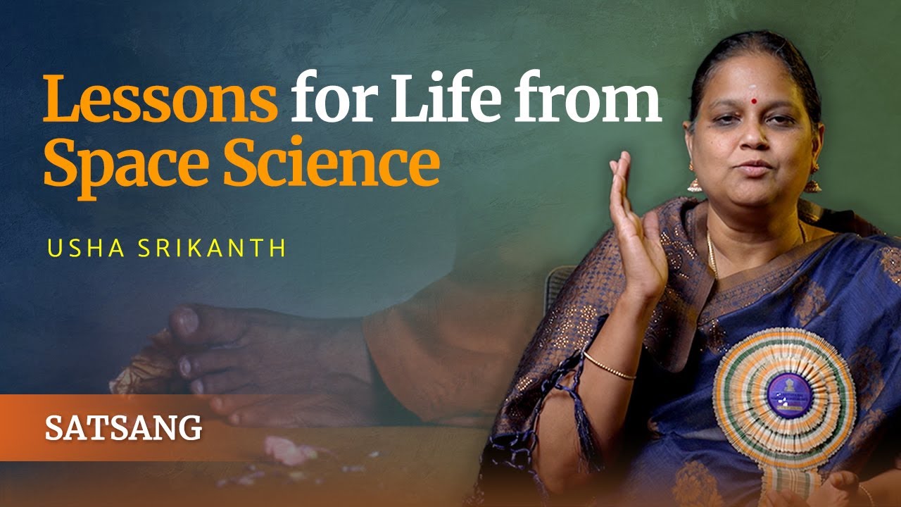 How Swami Made Me an ISRO Scientist | Ms Usha Srikanth | Satsang from Prasanthi Nilayam - YouTube