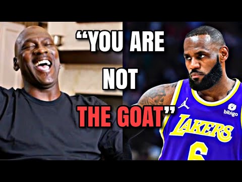 LeBron James GETS DESTROYED By Michael Jordan in GOAT Debate - YouTube