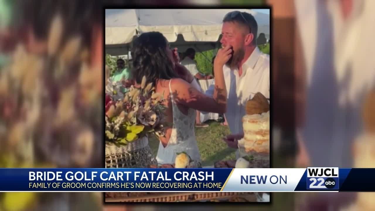 Groom in deadly South Carolina golf cart crash now recovering at home ...