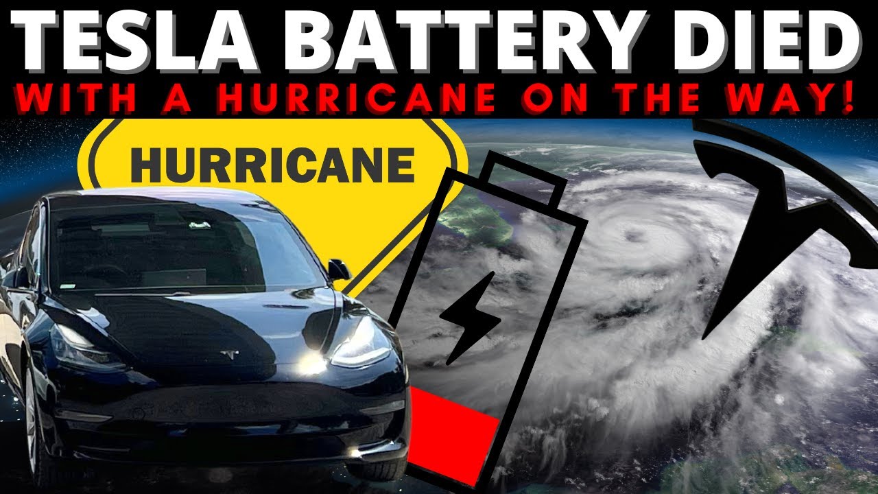 Tesla Model 3 Battery Died During a Hurricane: How We Accessed the Car ...