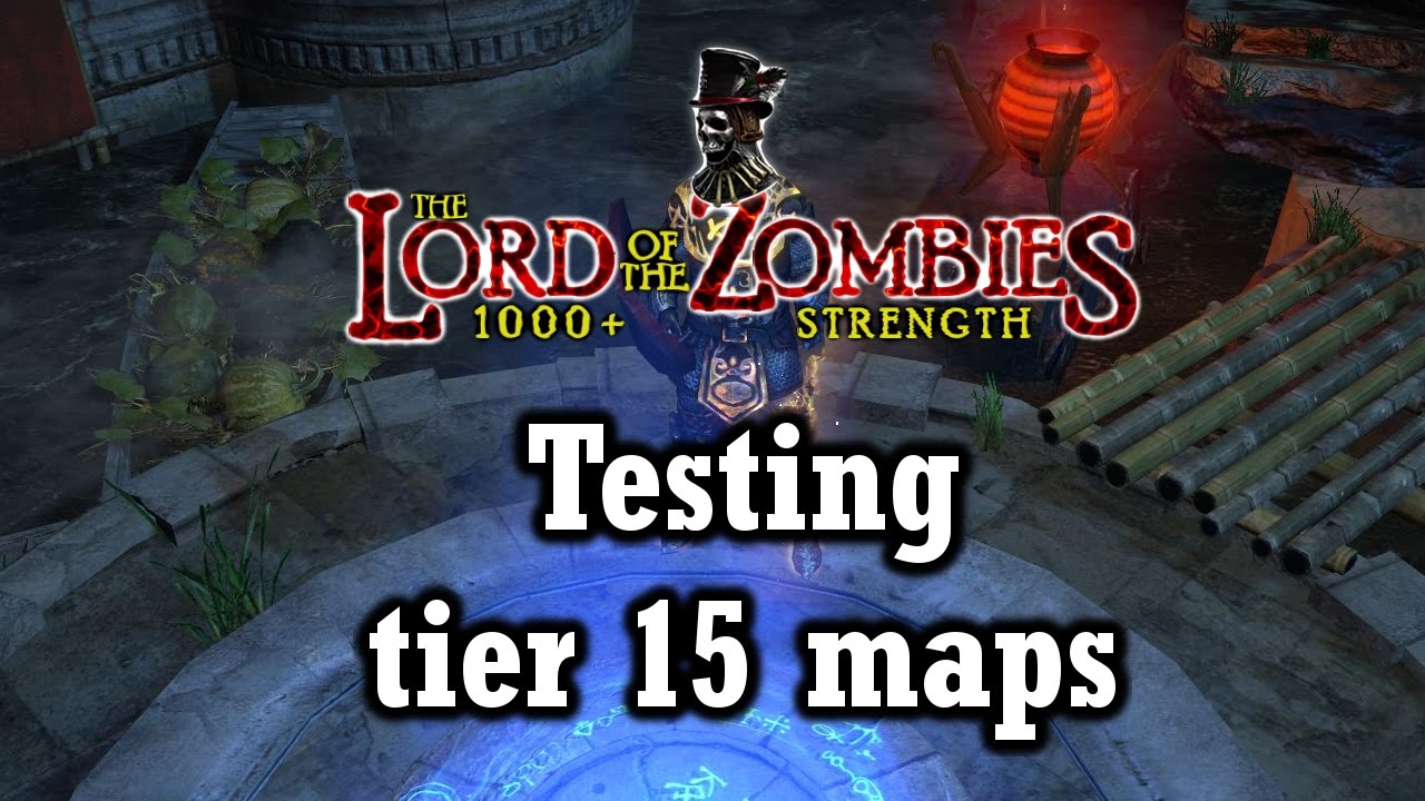 The Baron. Zombies. Tier15 maps - Path of Exile (2.6 Legacy) - YouTube
