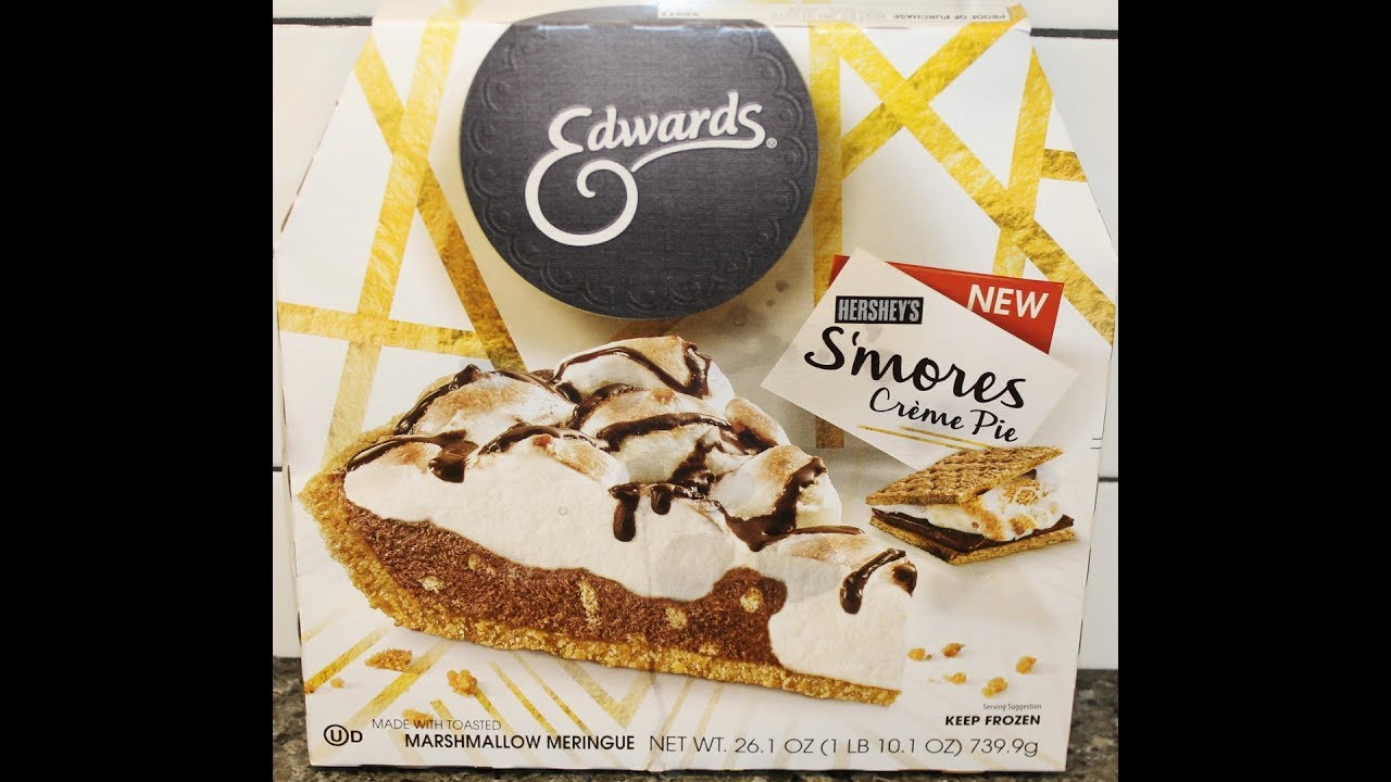 Edwards: Hershey’s S’mores Crème Pie Review - YouTube