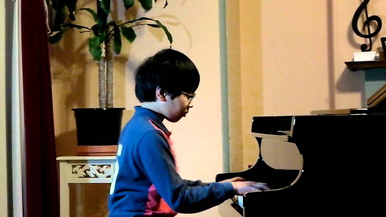 ABRSM Piano Grade8 Mozart Sonata in D 1st movement k284 - Simon Jeon ...