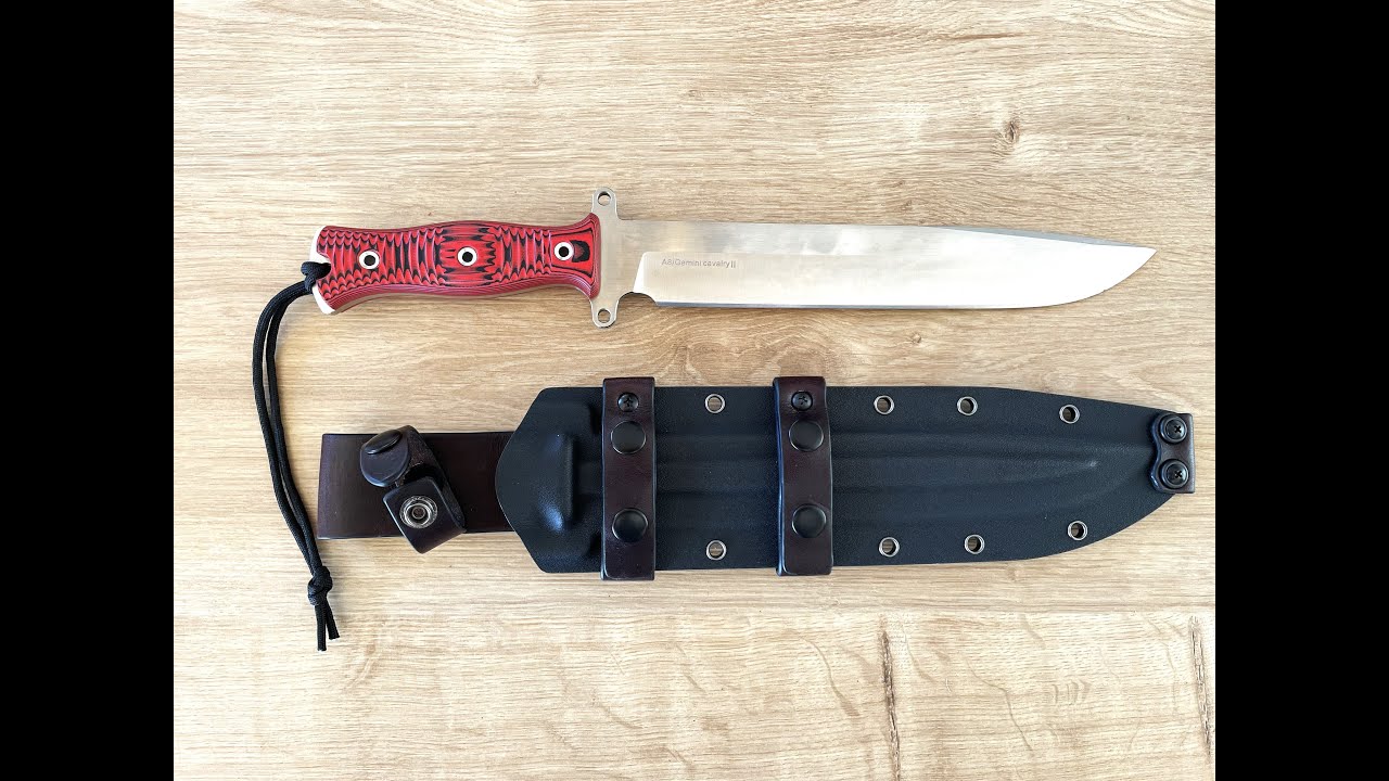 Bolte Gemini Cavalry II in A8 steel - YouTube