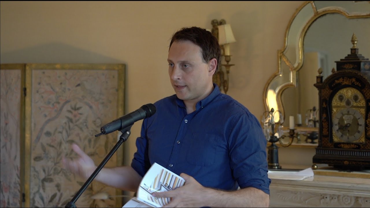 Chateau de Lavigny - Writer in residence Christopher Linforth's reading ...