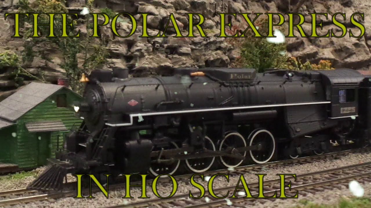 The Polar Express in HO Scale - YouTube
