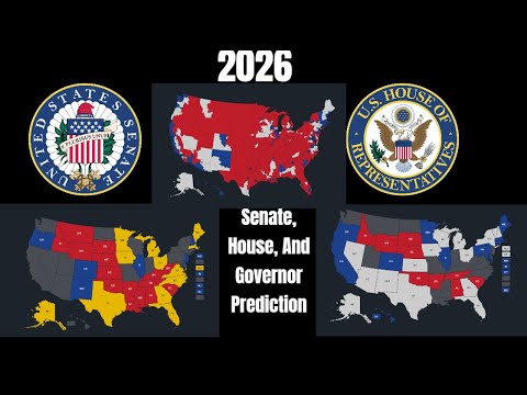 SHOCKINGLY EARLY 2026 Senate House and Governor Prediction - YouTube