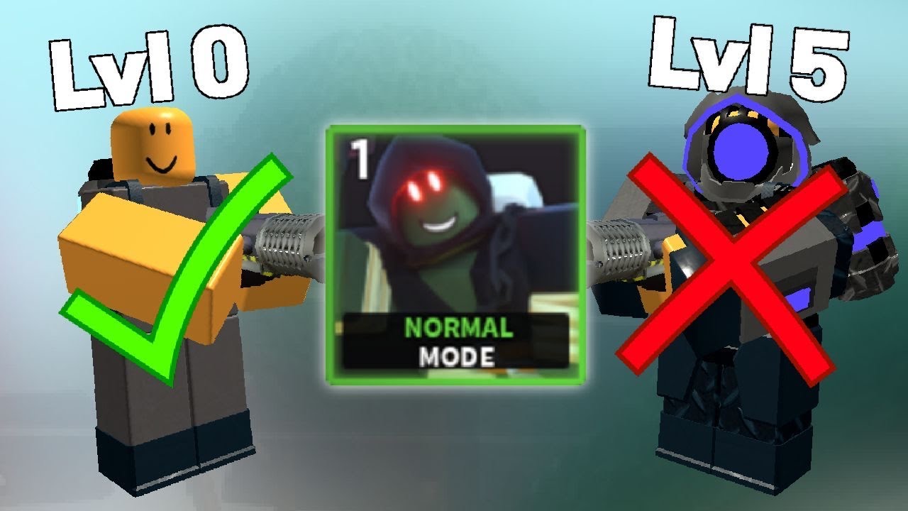 Can ONLY Lvl 0 Towers Beat Normal Mode in TDS? | Tower Defense ...