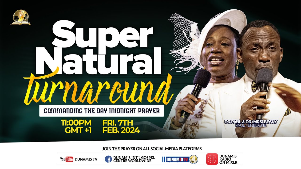 COMMANDING THE DAY || SUPERNATURAL TURNAROUND REBROADCAST ||. 08-02 ...