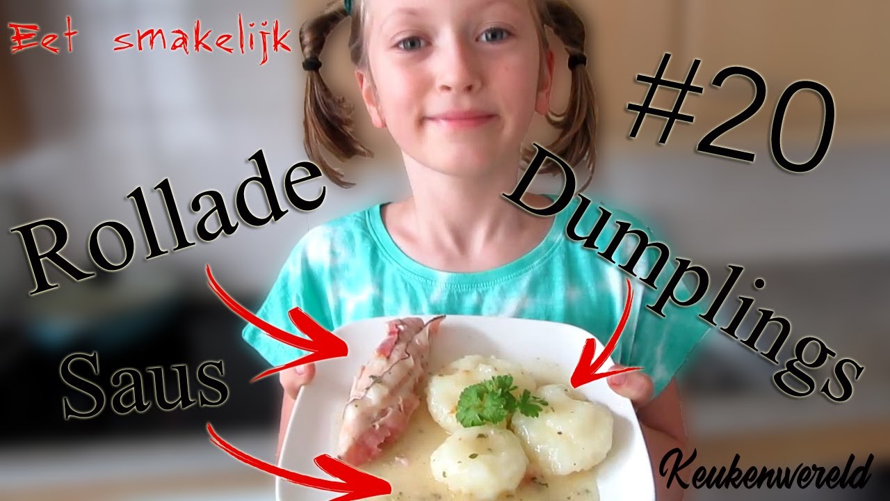 Keukenwereld #20 - Rollade met saus en dumplings - YouTube
