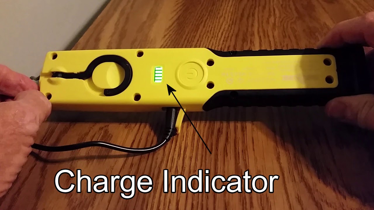 Yellow Jacket Handheld LED Light - YouTube