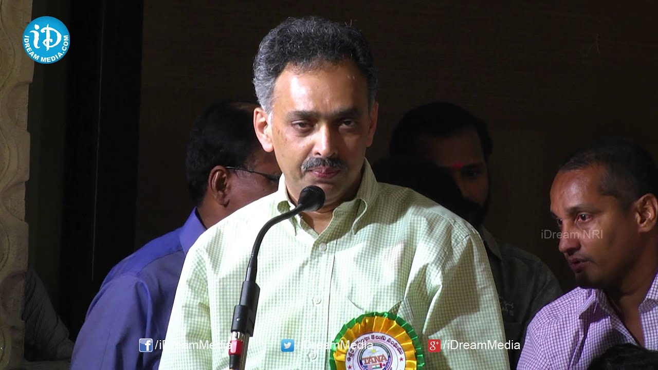Dr Chowdary Jampala Speech @ TANA Chaitanya Sravanthi 2014 Vijayawada ...