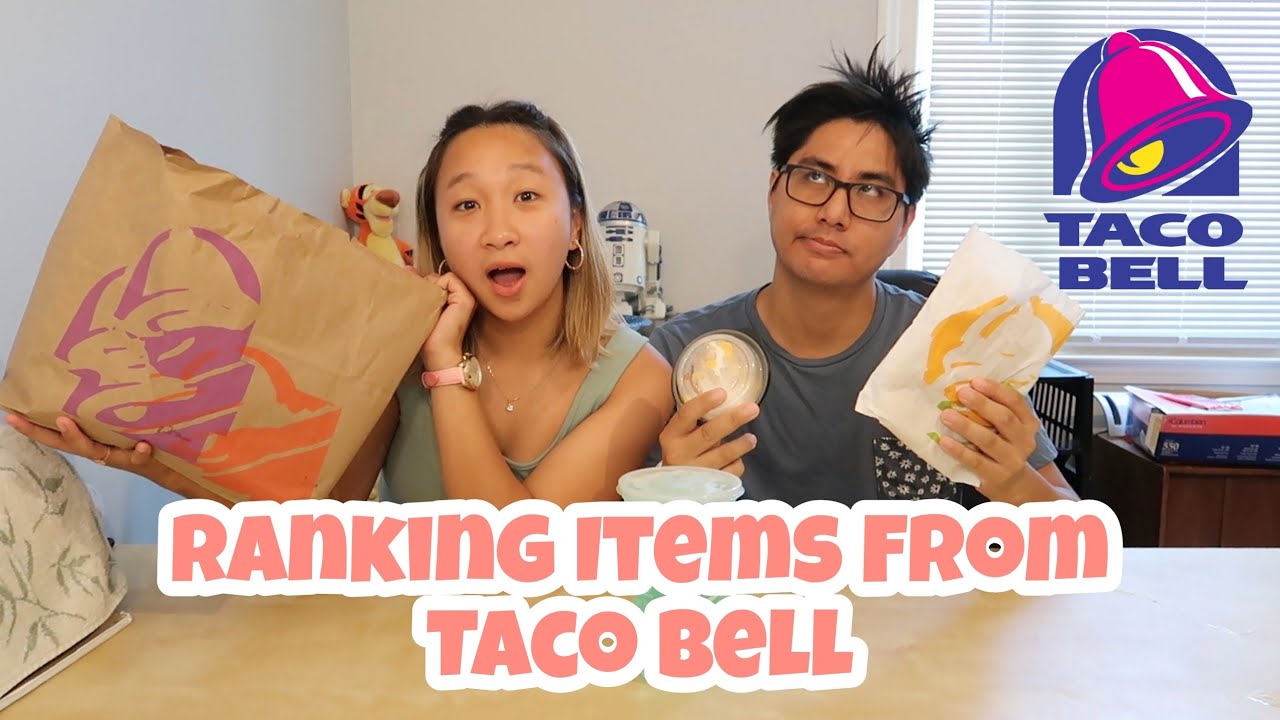 Tasting & Ranking Popular Taco Bell Menu Items | smaile - YouTube
